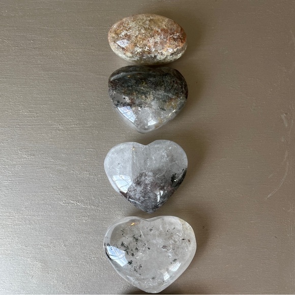 overthemoon2020 | Art | Garden Quartz Heart | Poshmark